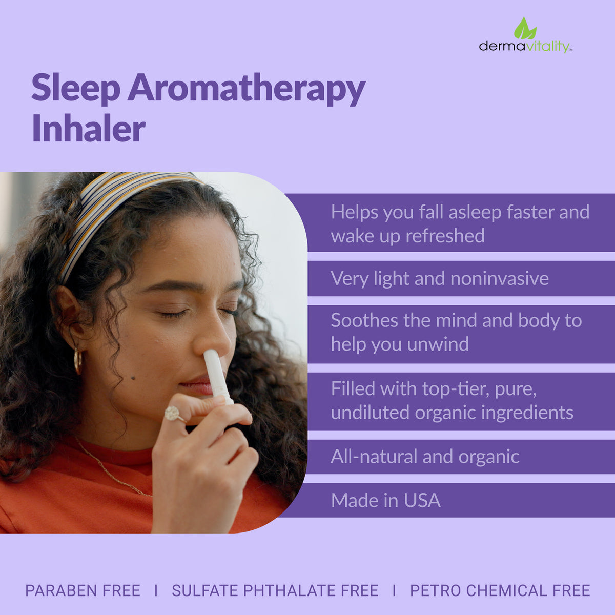 Aromatherapy Inhaler for Sleep – Dermavitality